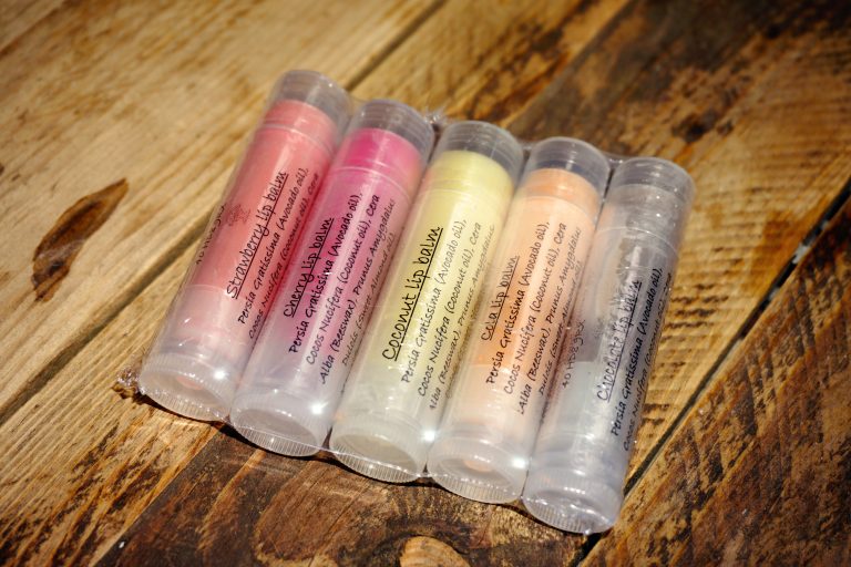 Pack of 5 Lip Balms – Lemon Spring